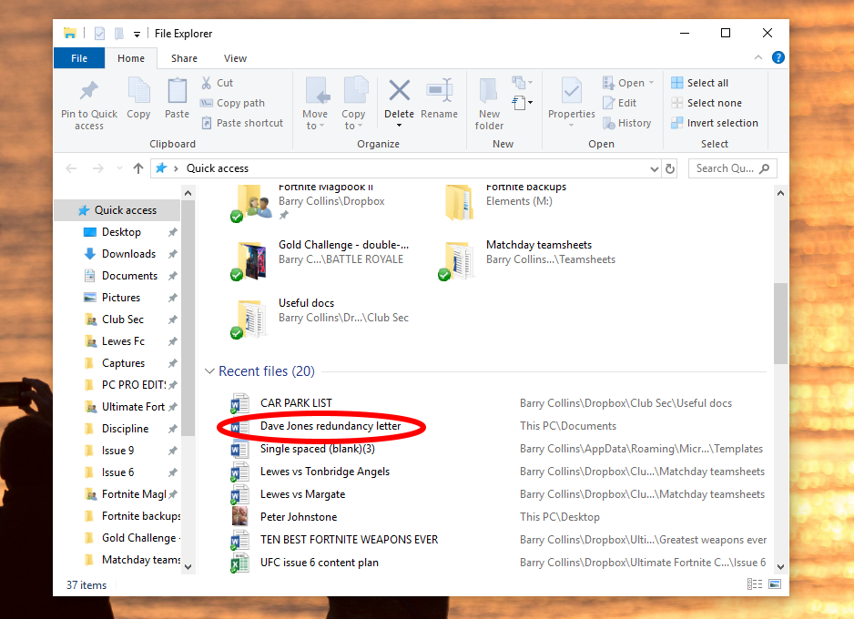 How do you clear Recent Files in Windows 10? - The Big Tech Question
